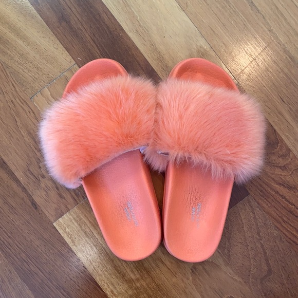 Urban Outfitters | Shoes | Puffy Soft Sandles In Orange Color | Poshmark